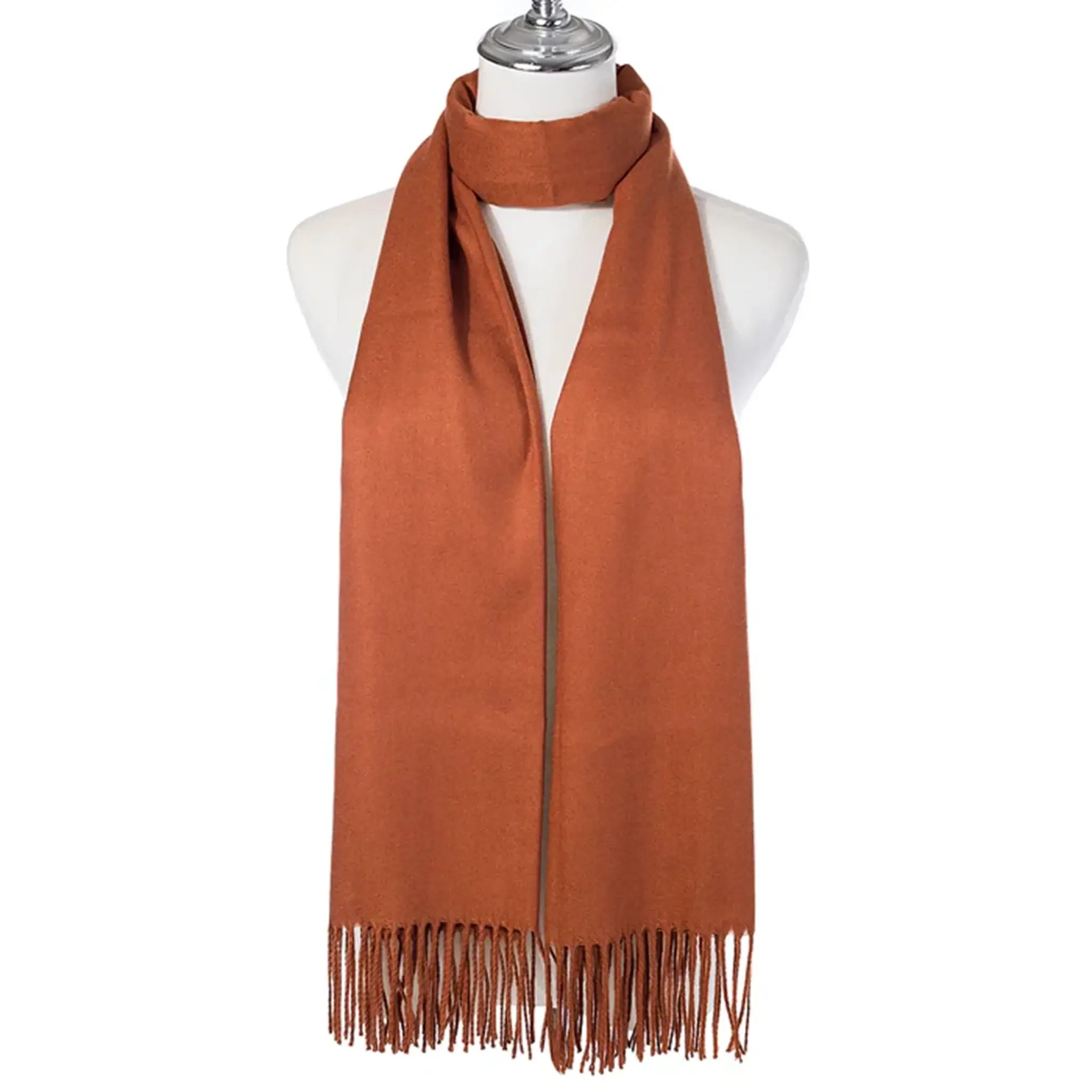 Park Lane Celina Pashmina Burnt Spice Scarf | Juniper Aberdeen