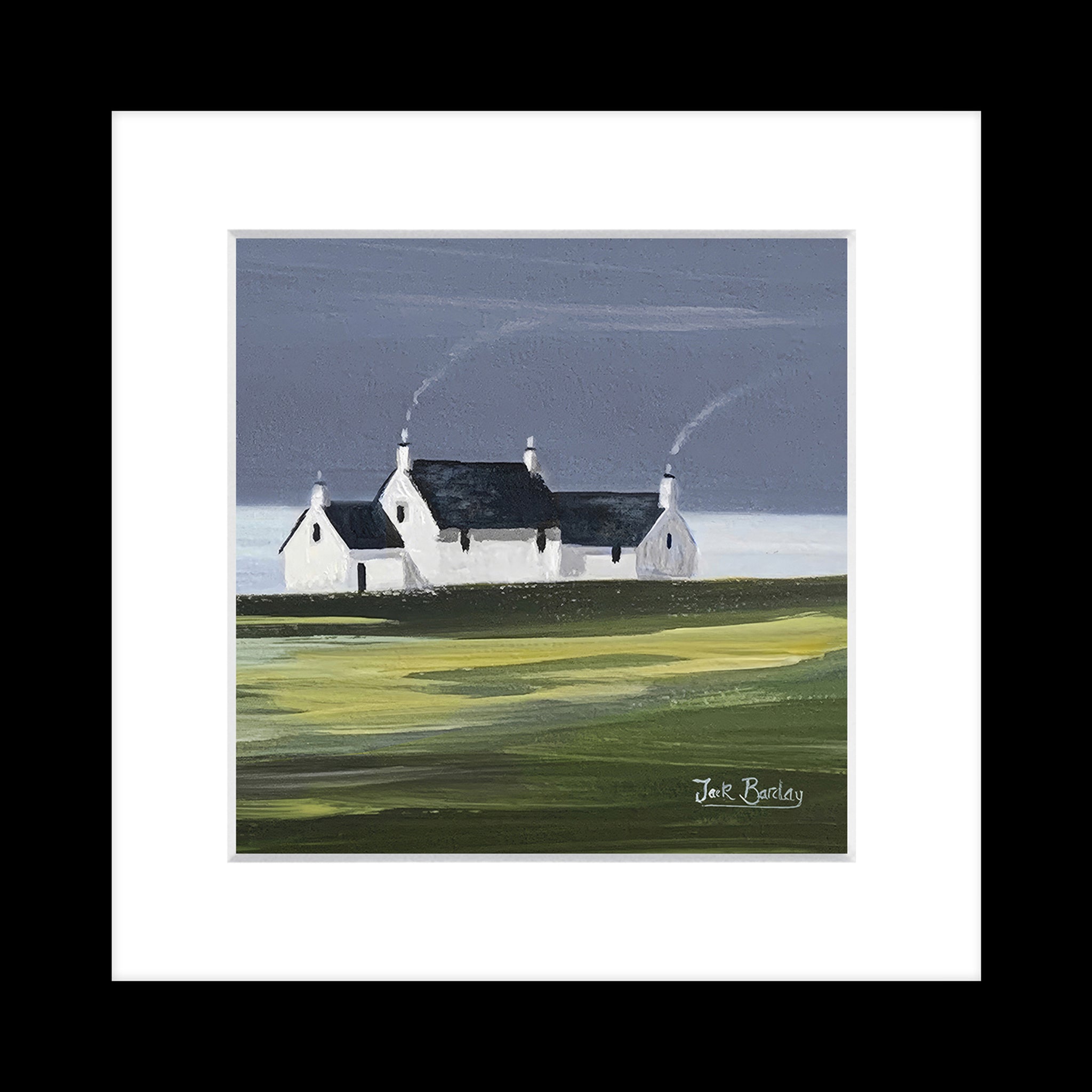 ARTKO Framed Art Blue Shelter II Large by Jack Barclay | Juniper Aberdeen
