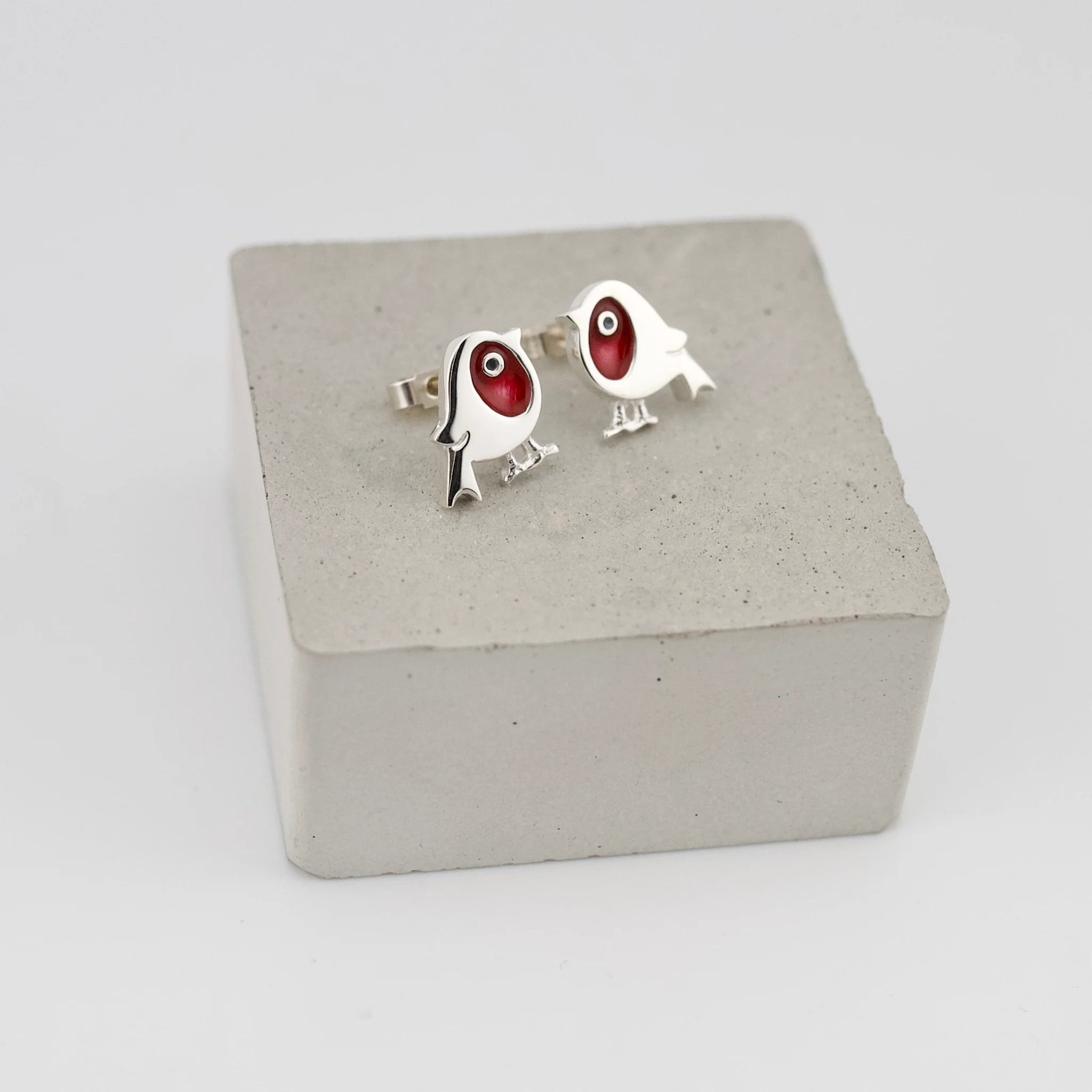 Celina Rupp Peedie Robin Stud Earrings | Juniper Aberdeen