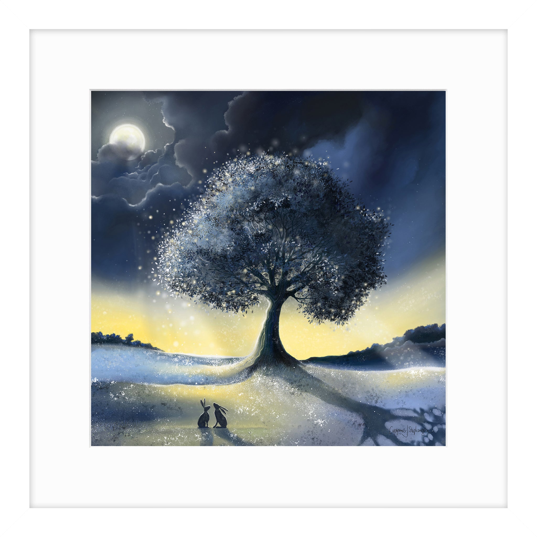 ARTKO Framed Art The Moon by Catherine Stephenson | Juniper Aberdeen
